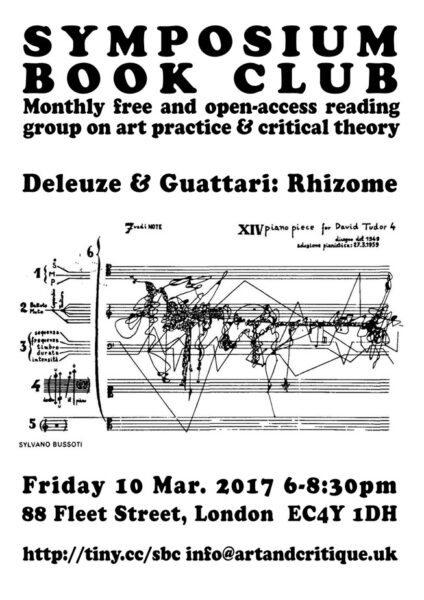 Deleuze & Guattari: Rhizome | sophia kosmaoglou